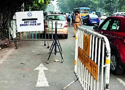 Cops Plan: Cops Plan App Cab Pick-up, Drop-off Points | Kolkata News ...