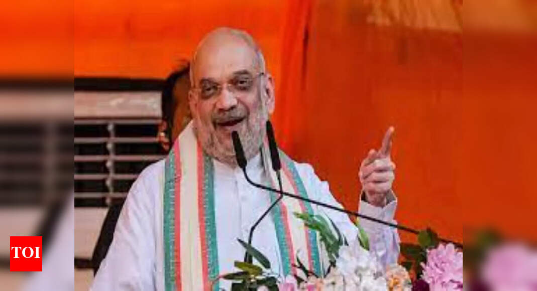 Press BJP button with such force that shock is felt in Italy: Amit Shah ...