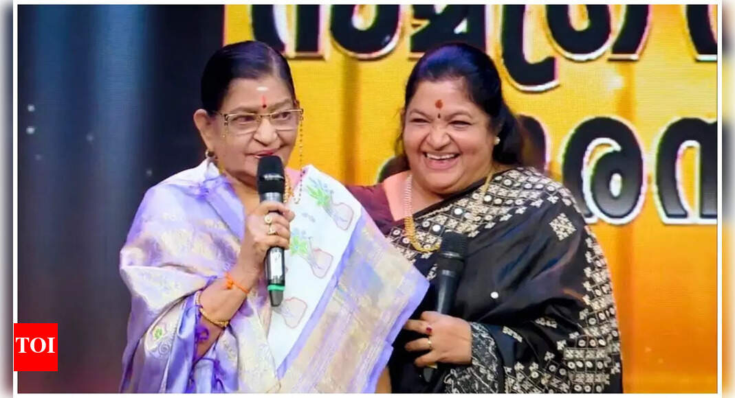KS Chithra shares birthday wishes to the legendary P Susheela with a ...