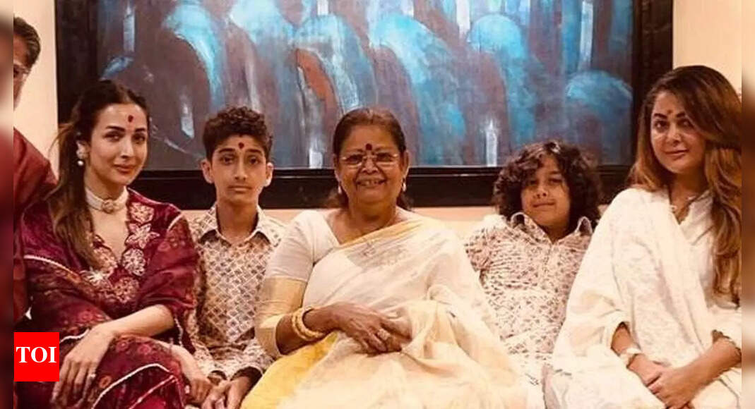 Netizens troll Malaika Arora for miss spelling ‘Shubh’ in ‘Shubh ...