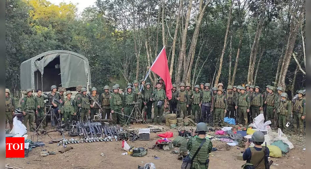 In a new threat, armed ethnic groups attack Myanmar army in western ...