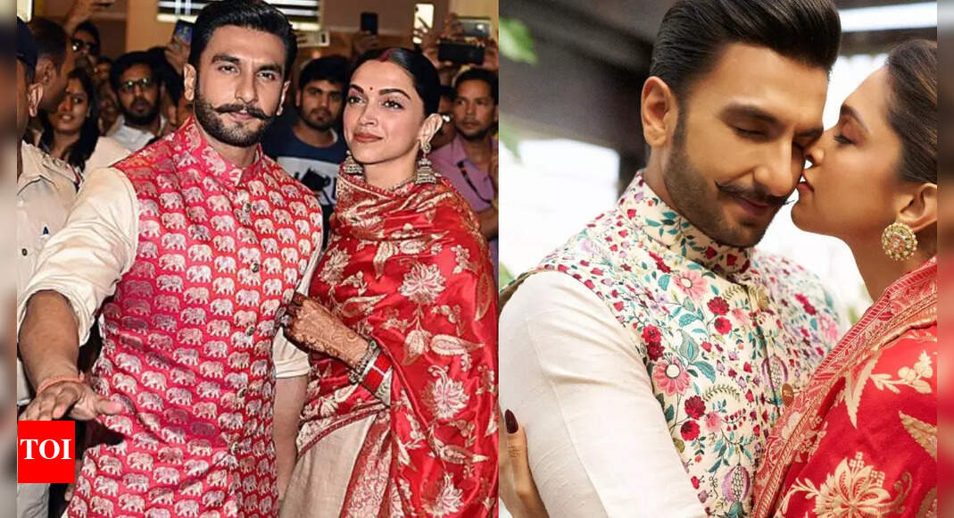 Deepika Padukone repeats her red dupatta which she had worn for her ...