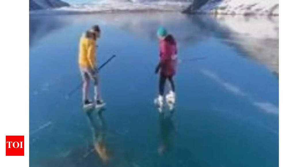 Watch: Alaskan citizens enjoy see-through lakes, netizens amazed ...