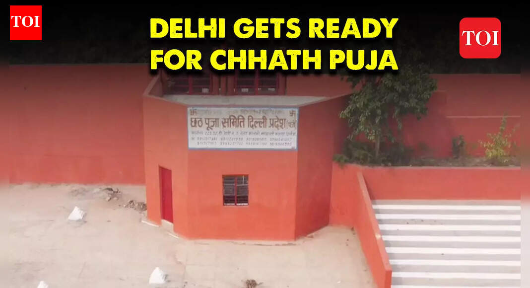 Chhath Puja 2023: ITO Ghat on banks of river Yamuna in Delhi cleaned ...
