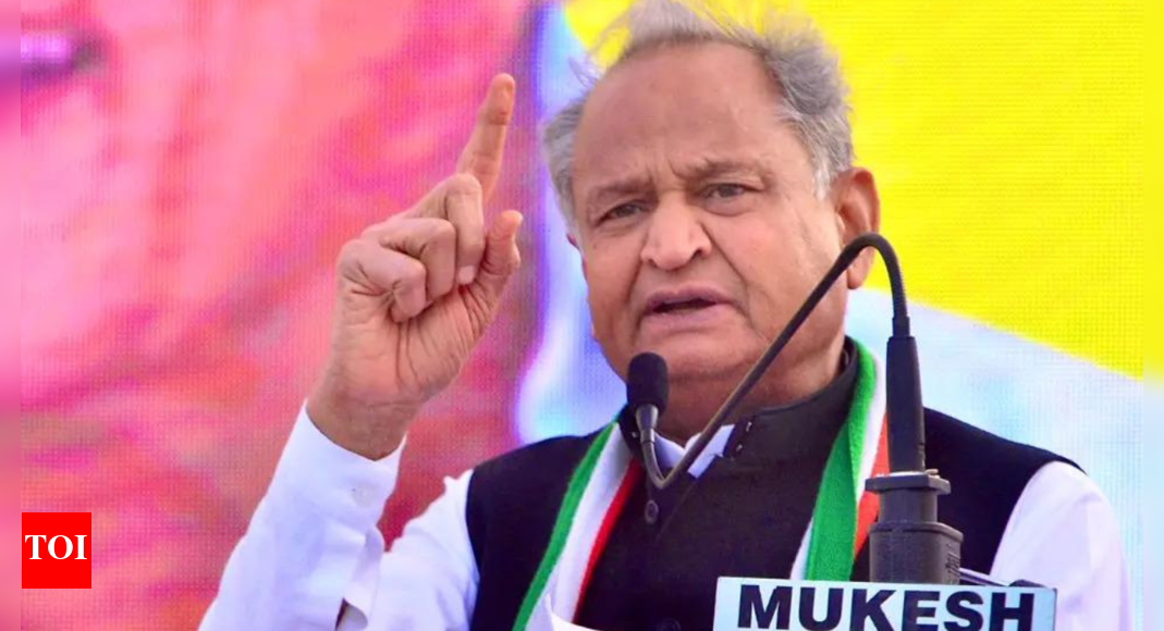 Focus on growth and not divisive tactics, Ashok Gehlot tells PM Modi & Amit Shah | India News ...
