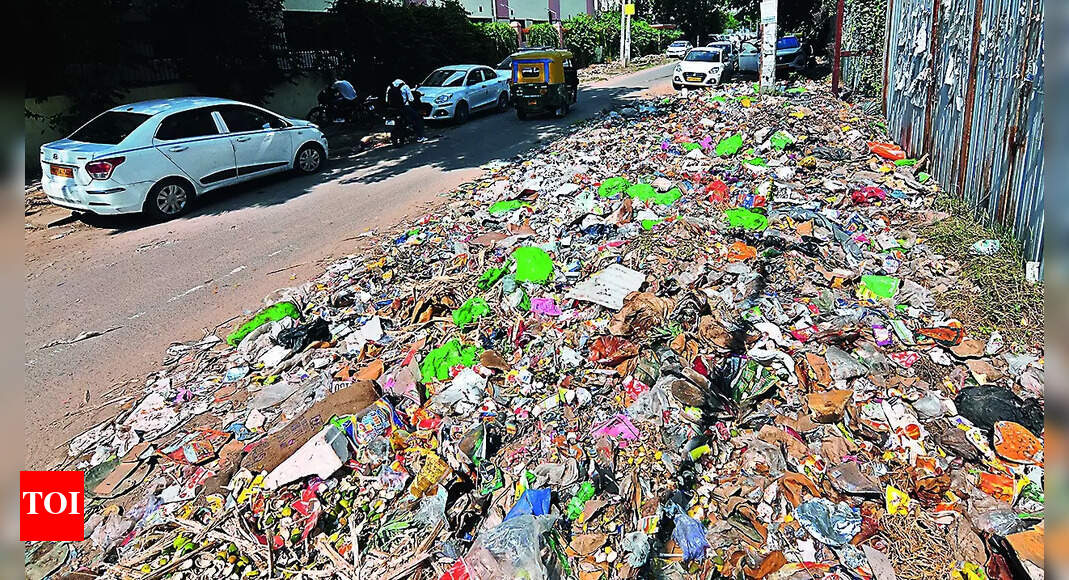 Waste Management: Clear Garbage Mounds From Key Roads, Mcg Officials ...