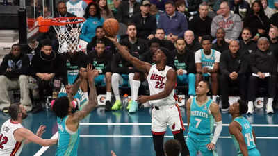 Miami Heat defeat short-handed Charlotte Hornets 111-105 behind Jimmy Butler's 32 points | NBA ...