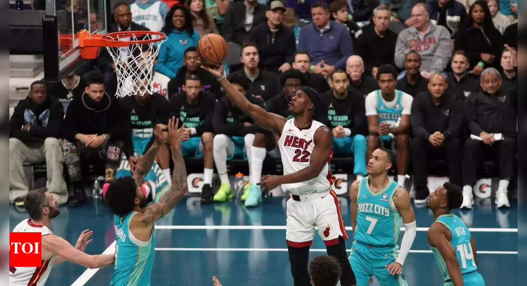 Miami Heat defeat short-handed Charlotte Hornets 111-105 behind Jimmy ...