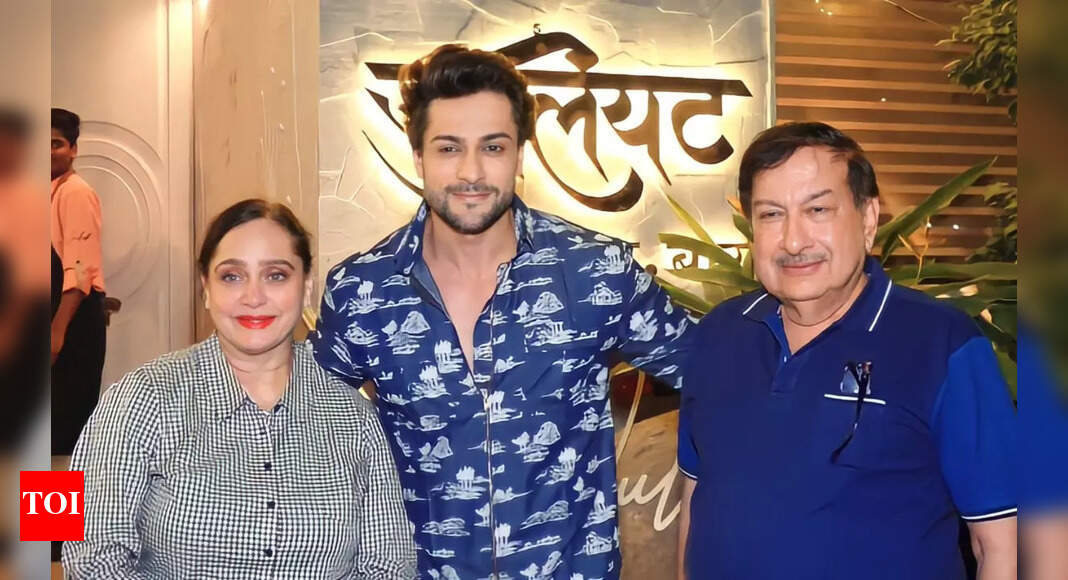 Shalin Bhanot celebrates his birthday with his parents, hosts a grand ...