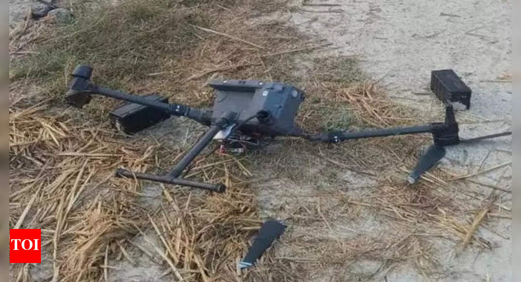 Bsf Recovers China Made Quadcopter Drones Used In Drug Smuggling In