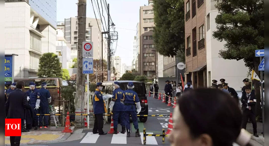 Embassy: Driver arrested after a car struck a barricade near the ...