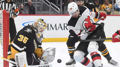 New Jersey Devils stage comeback, beat Pittsburgh Penguins 5-2 - Times ...