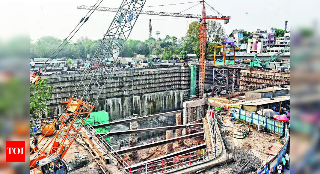 Swargate Mix Plant: Pune Metro Urged to Install Tin Sheds at Swargate ...