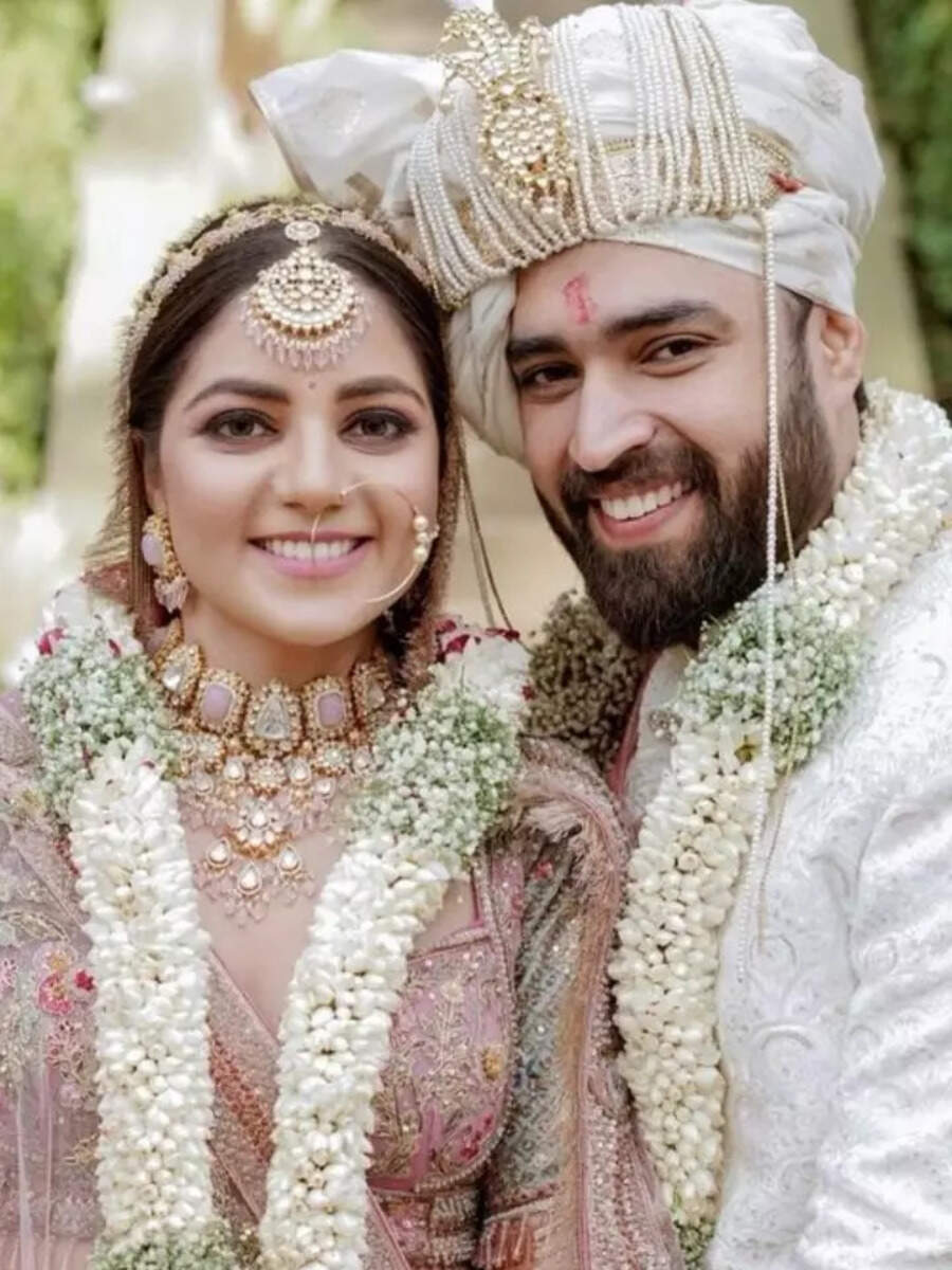 Newlyweds Neha Bagga and Resty Kamboj’s magical moments | Times of India