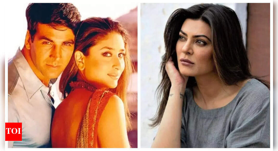 Sushmita Sen reveals she left a film with Akshay Kumar and Kareena ...