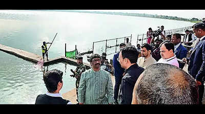 Cm Inspects Ghats, Calls For Spl Security For Safety Of Devotees ...