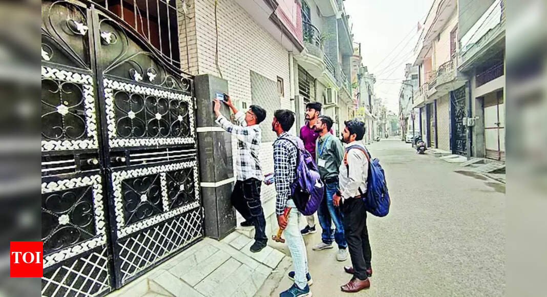 UID Project: UID project takes off - Installation of UID plates with QR ...