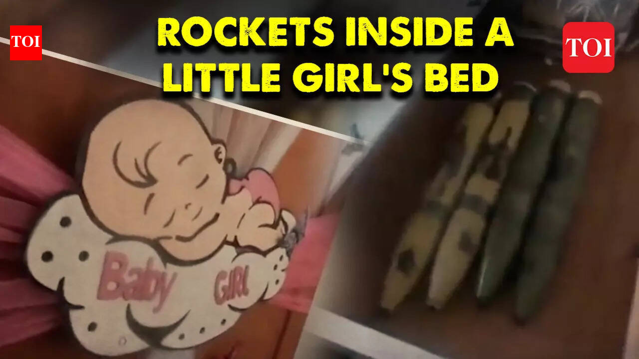Watch: Hamas hides rockets in girl's bed, anti-tank missiles in baby ...