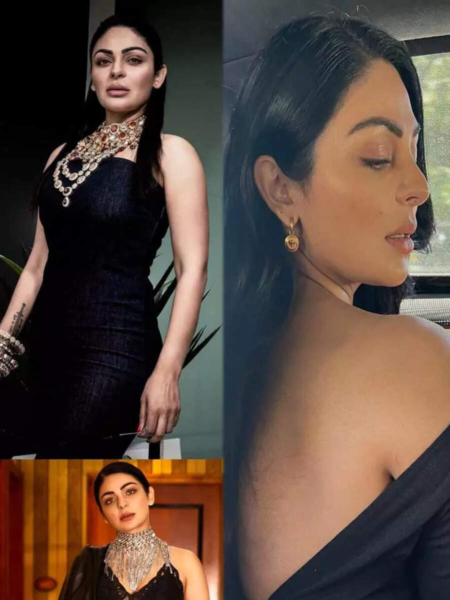 Sunday Treat: 9 Times Neeru Bajwa served beauty goals in black | Times ...