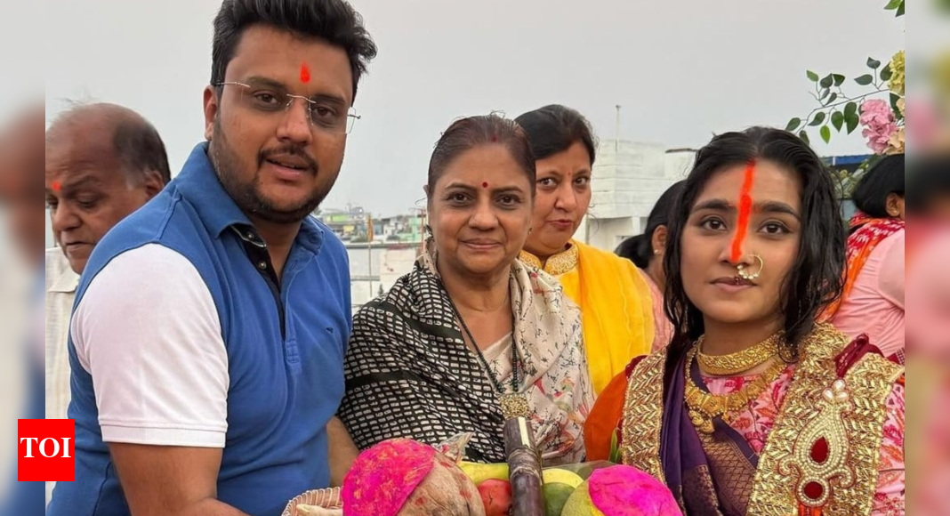 Neha Marda celebrates Chhath Puja with husband; shares pics - Times of ...