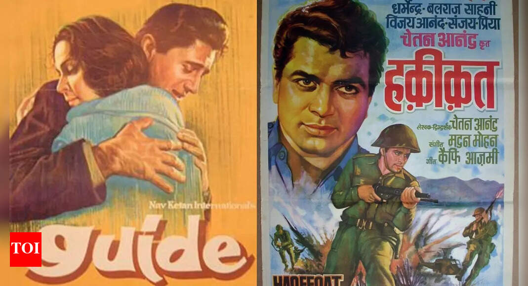 Restored versions of Dev Anand 'Guide' and Chetan Anand's 'Haqeeqat' to ...