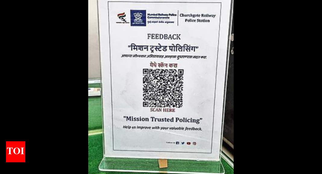 Now, you can use QR codes to rate GRP's response to plaints | Mumbai ...