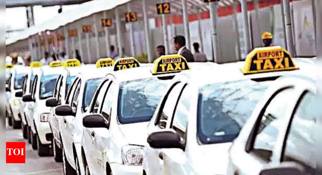 Cab strike at airport over low fares hits flyers hard | Hyderabad News ...