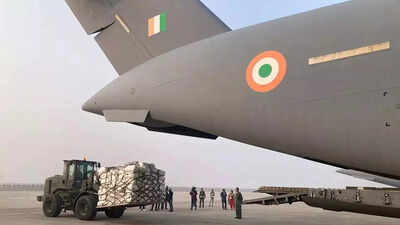 India's second tranche of humanitarian aid for Palestine arrives in ...