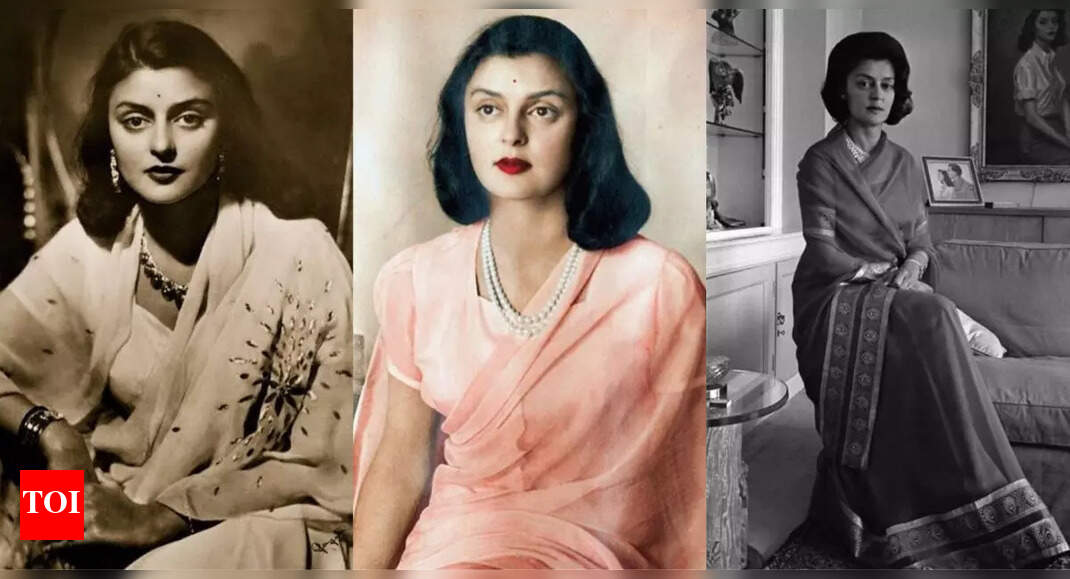 The Maharanis of Rajasthan and their love for saris | - Times of India