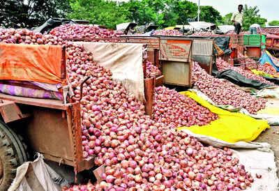 Onion Auctions: 15 Nashik Apmcs Resume Onion Auctions After Diwali | Nashik News - Times of India