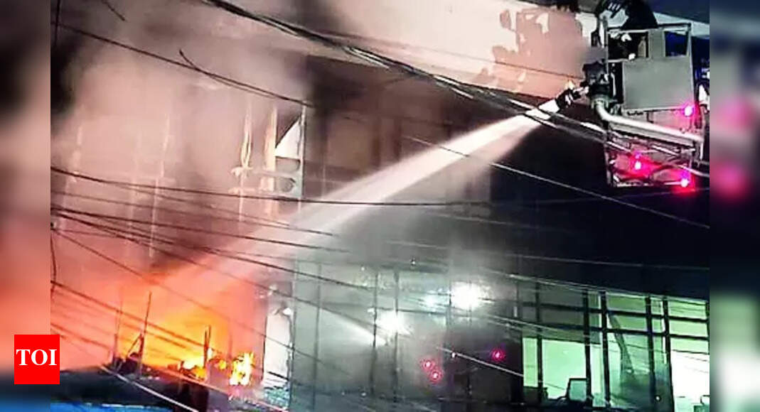 Fire: Close Shave for Over 50 as Fire Breaks Out in Commercial Building ...
