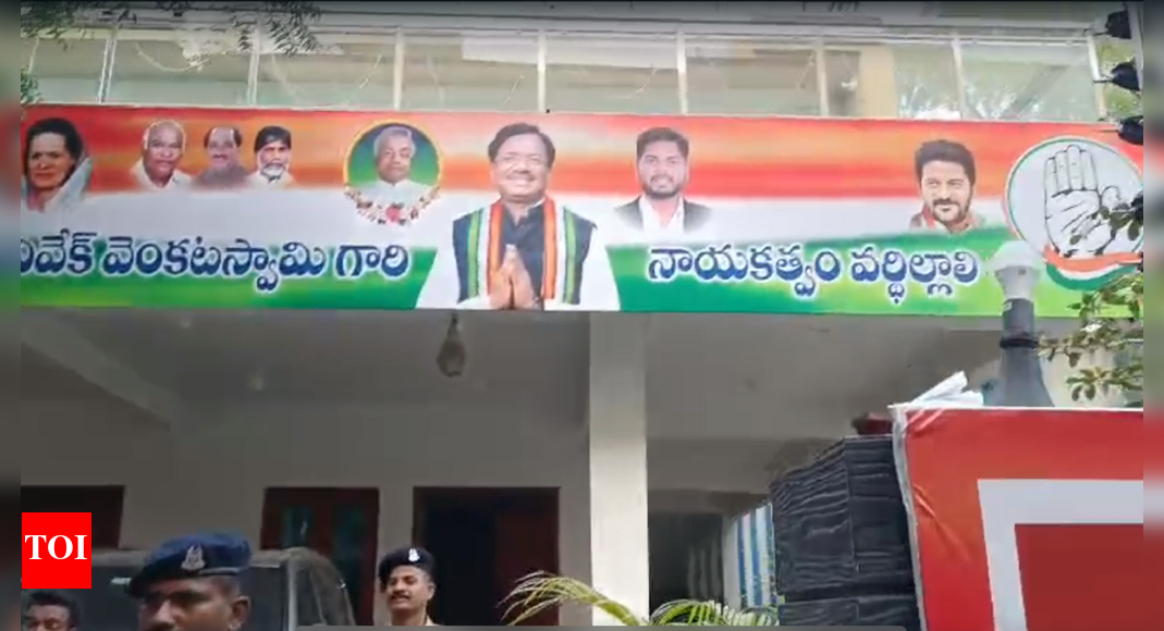 G Vivek: ED Raids on Telangana Congress Candidate G Vivekanand ...