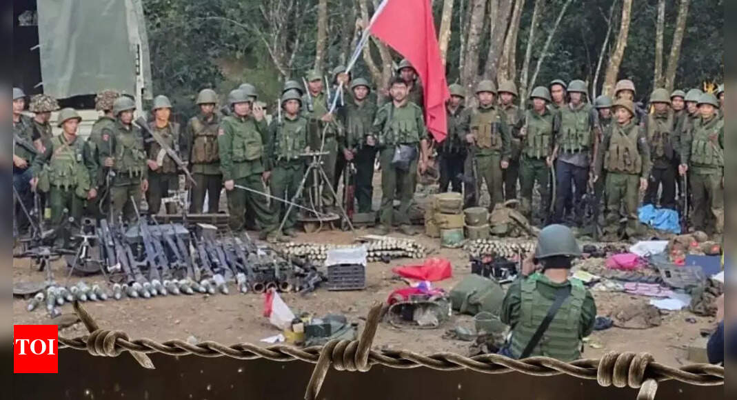 Myanmar hands over to China thousands of telecom fraud suspects - Times ...