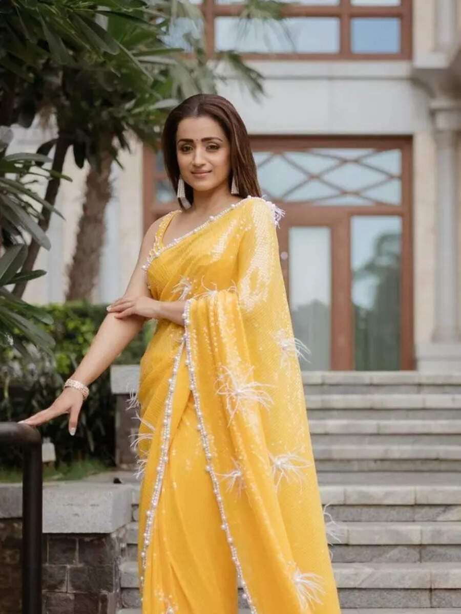 Trisha Krishnan's Saree Looks That Will Make You Go Wow | Times Now
