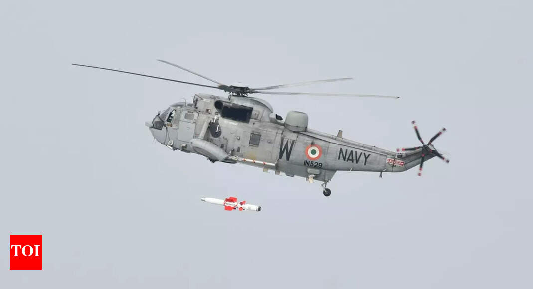 Watch: In historic feat, India tests first homemade naval anti-ship ...