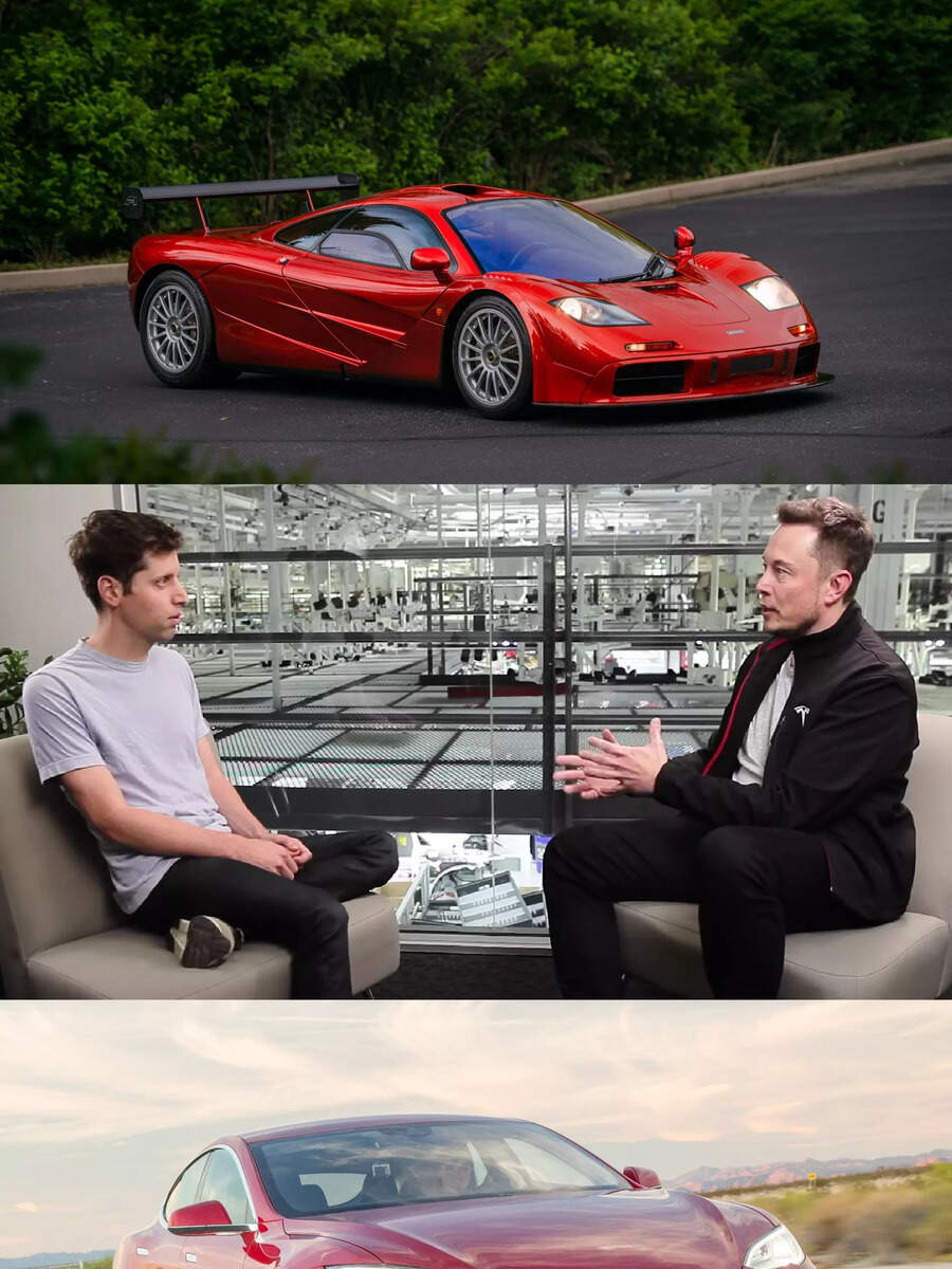 McLaren To Tesla: Inside Sam Altman's $20 Million Car Collection, Tesla ...