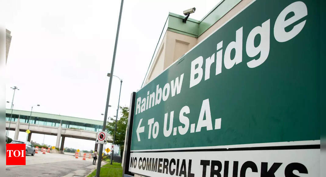 Rainbow Bridge car crash at US-Canada border: 'Motorist was driving a ...