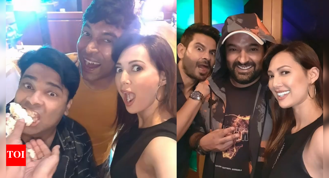 Rochelle Rao shares unseen pictures with The Kapil Sharma Show's team as the show shifts to OTT ...