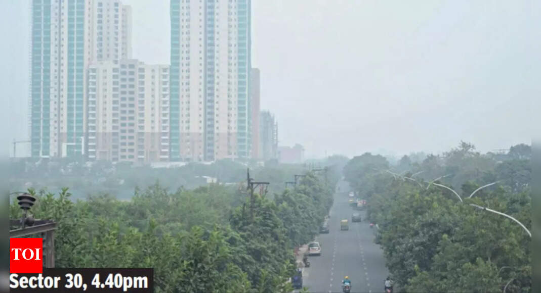Low wind speed keeps air in 'very poor' zone for 4th day | Noida News ...