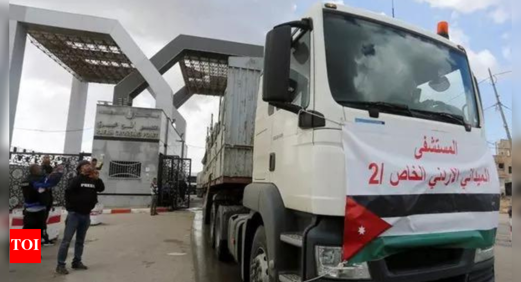 Gaza Strip: 1,30,000 litres of fuel, 200 aid trucks to enter Gaza daily ...