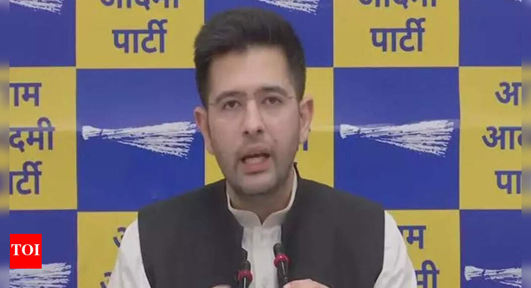 Punjab governor and Delhi LG should read SC order: AAP's Raghav Chadha ...