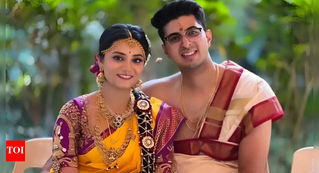 Ranganayaki actress Prerna Kambam enters marital bliss with long-term boyfriend Sripadh - Times ...