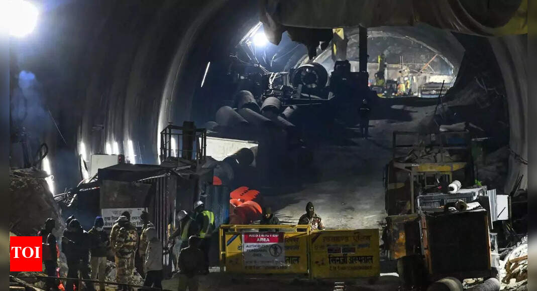 Rescue Operations: Uttarakhand tunnel crash: Men to clear path in last ...