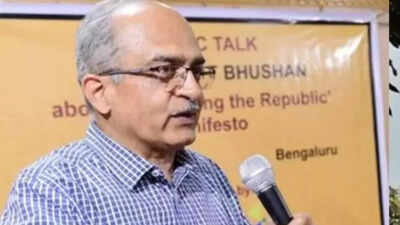 SC and SG find Prashant Bhushan suppressing facts - Times of India