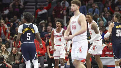 Houston Rockets protect home court against cold-shooting Denver Nuggets ...