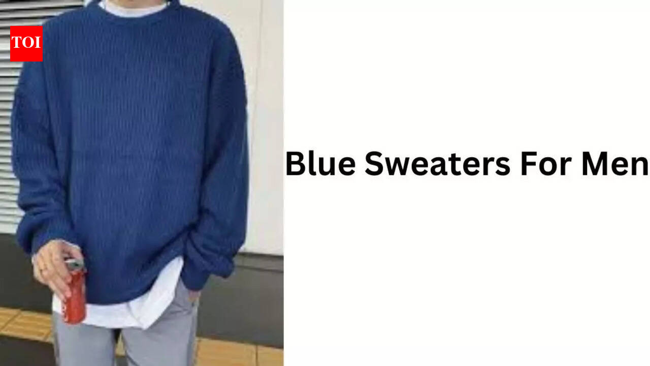 Best Blue Sweaters For Men To Buy This Season - The Times Reviews