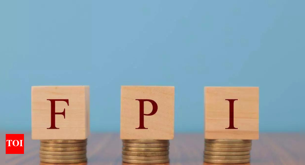 FPIs turn into buyers, invest Rs 378 crore in November - Times of India