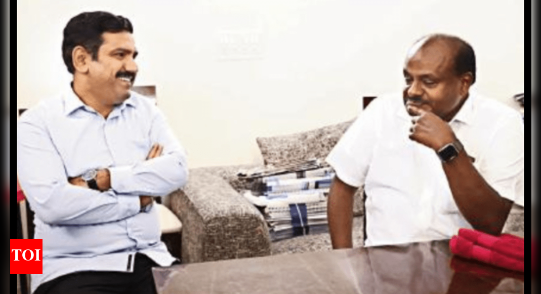 We’ll win all 28 LS seats: Vijayendra, HDK | Bengaluru News - Times of ...