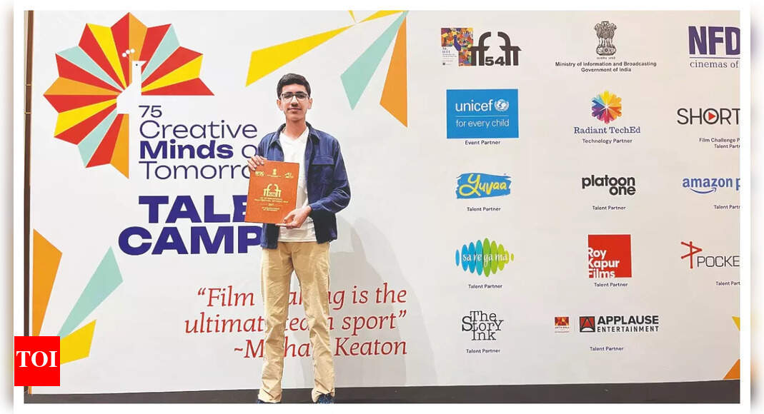 Being a part of IFFI’s 75 Creative Minds of Tomorrow was a great experience: Shashwat Shukla ...