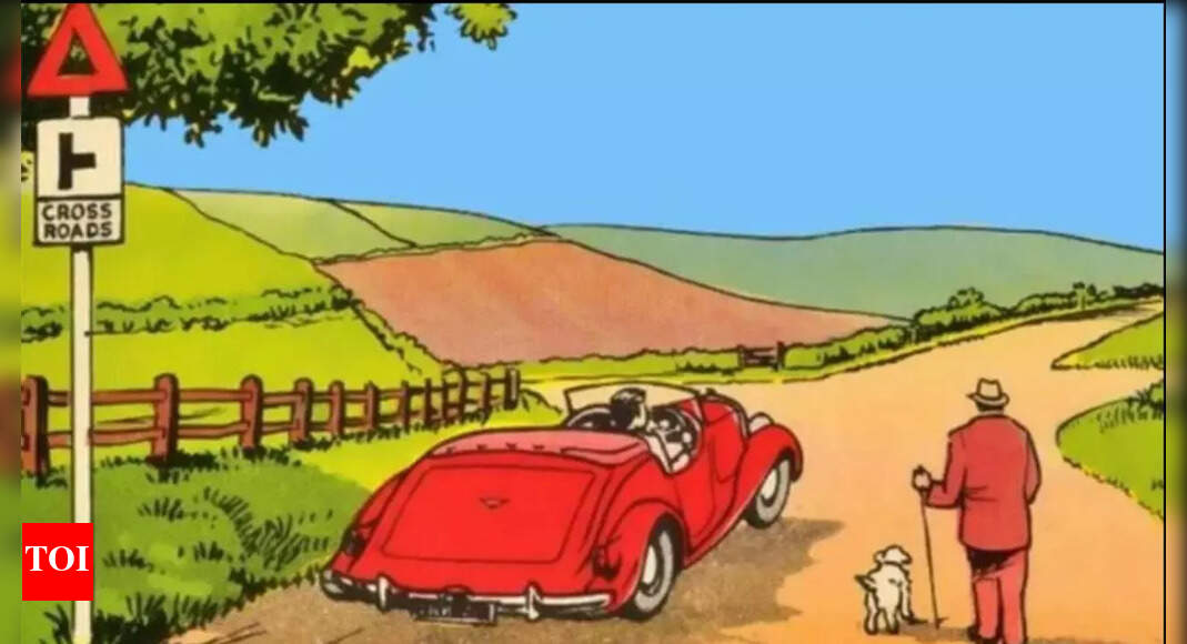 This breathtakingly beautiful road scene has a blunder; can you find it ...